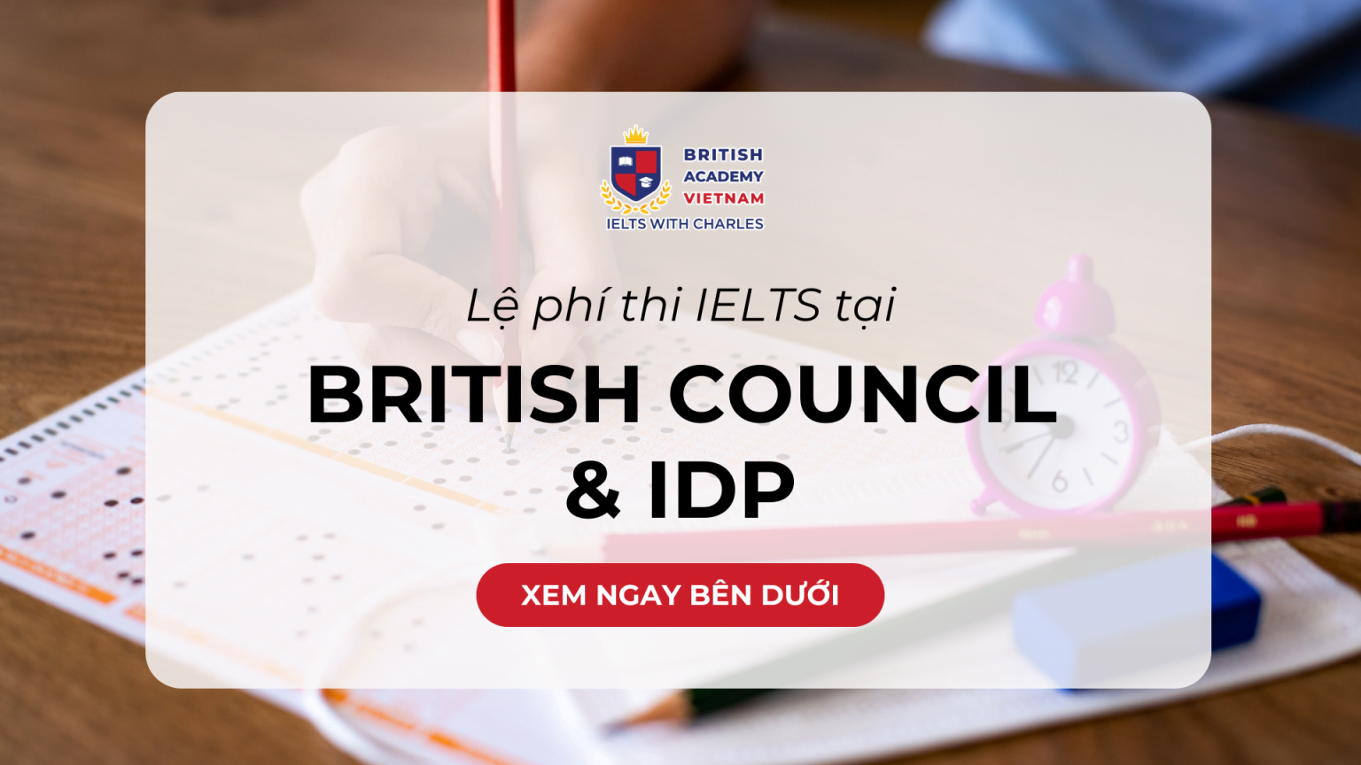 Lịch thi IELTS 2024 mới nhất tại IDP và British Council - IELTS with Charles